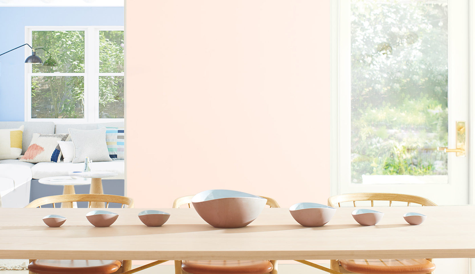 Light Pink Paint Wall